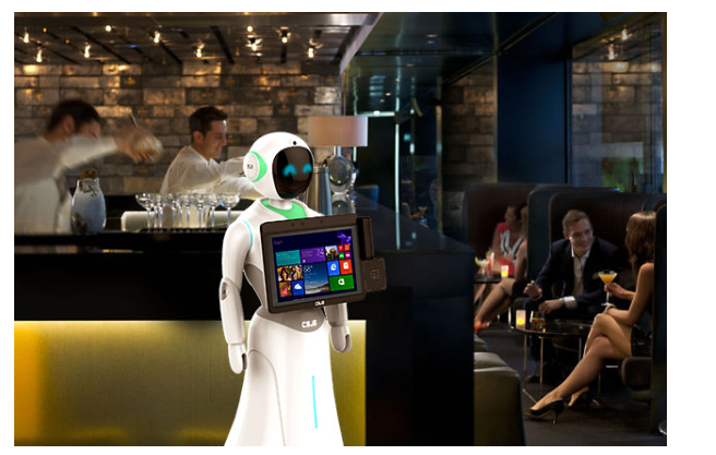 Robot quảng cáo và phục vụ Alice | Robot Steam