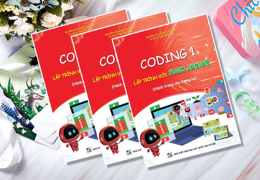Sách Coding 1 với lập trình Scratch 3 | Robot Steam