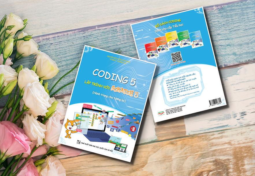 Sách Coding 5 với lập trình Scratch 3 | Robot Steam