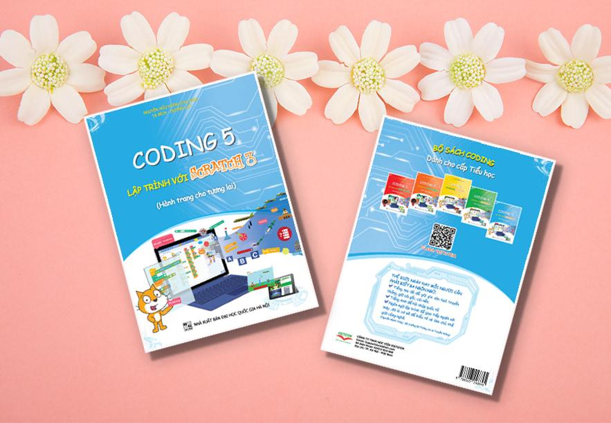 Sách Coding 5 với lập trình Scratch 3 | Robot Steam