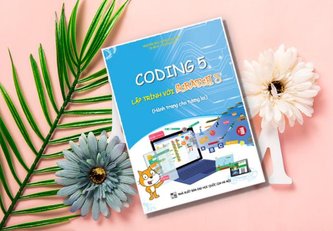 Sách Coding 5 với lập trình Scratch 3 | Robot Steam